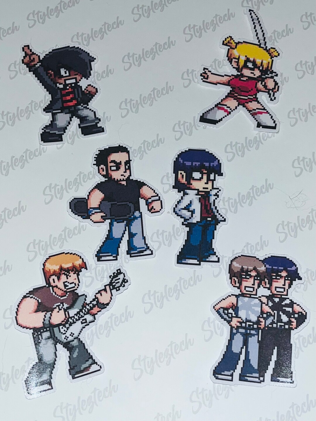 Evil Ex’s - Scott Pilgrim VS. the World Stickers - Etsy