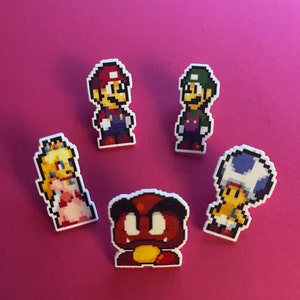 Super Mario Pin | Super Mario | Lanyard Pin | Gamer Pin | Collectors ...