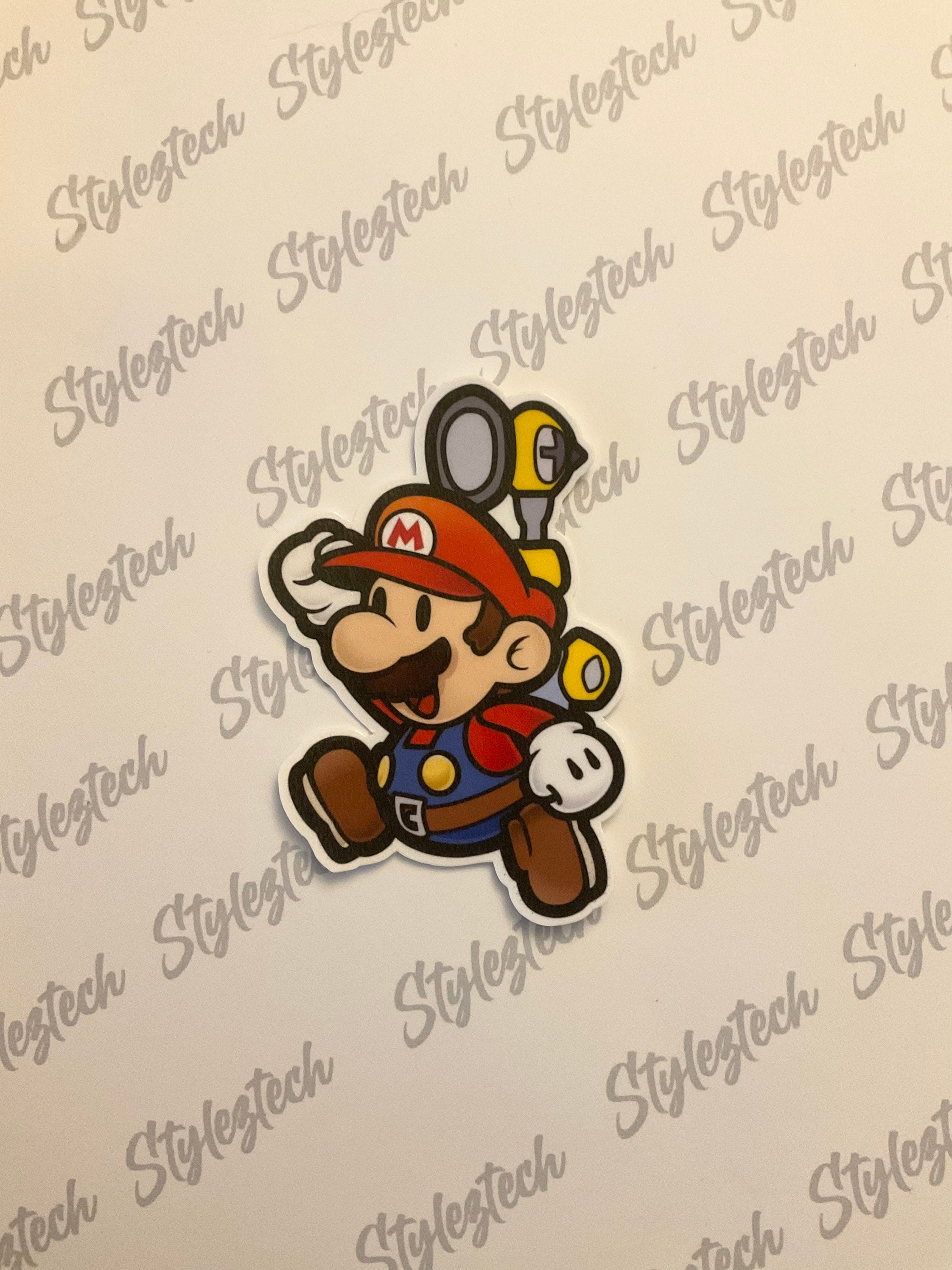 Paper Mario Collection Paper Mario Stickers | Etsy