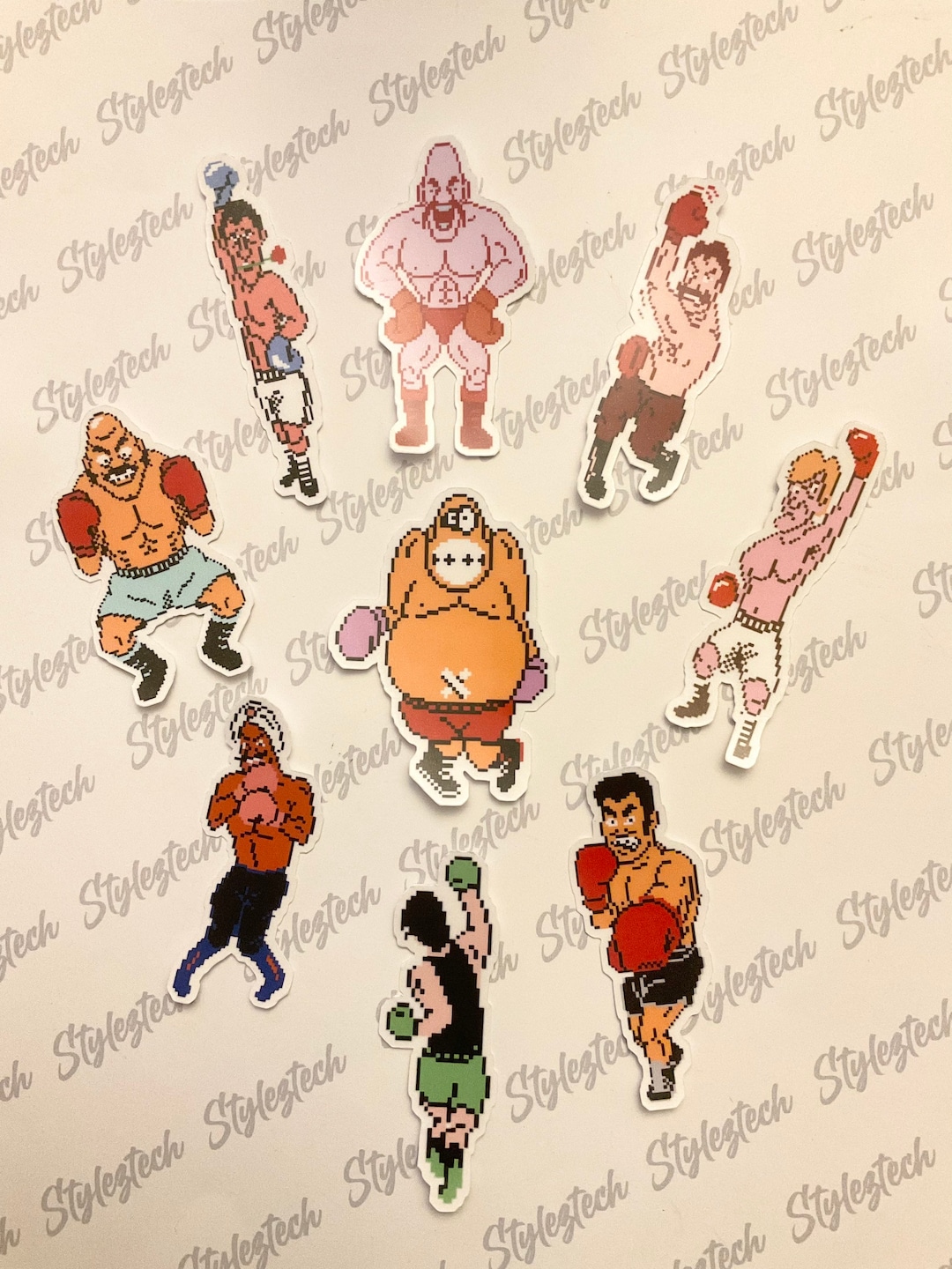 NES Punch Out - Stickers - Set 2 - Etsy