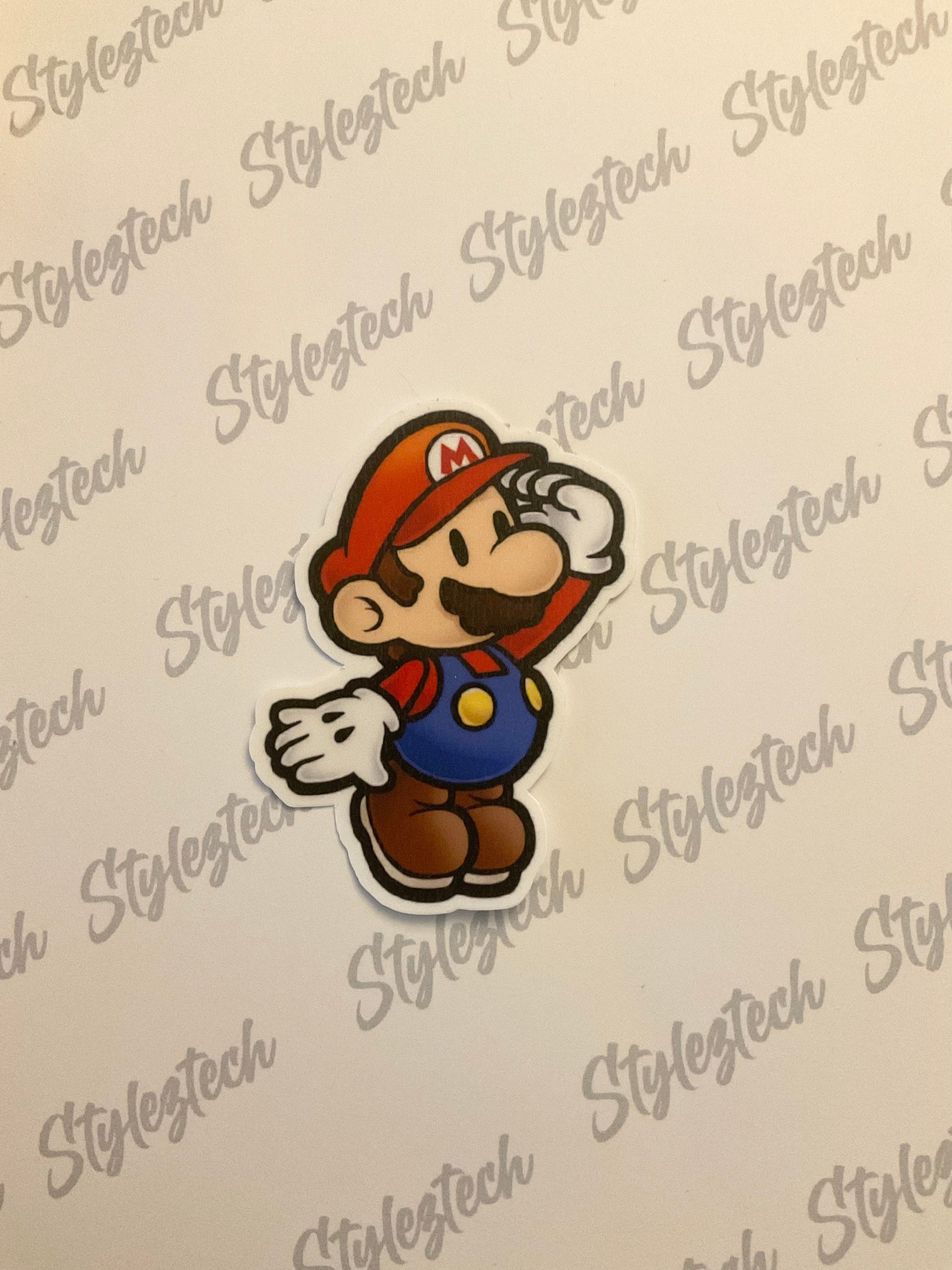 Paper Mario Collection Paper Mario Stickers | Etsy