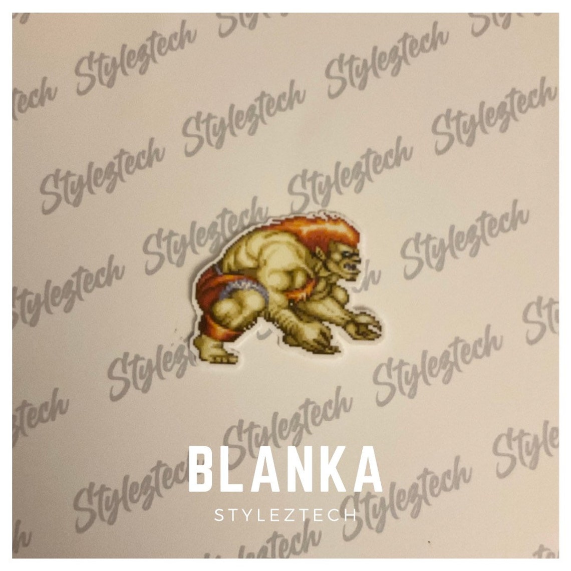 Street Fighter 2 Stickers Set 1 2 | Etsy