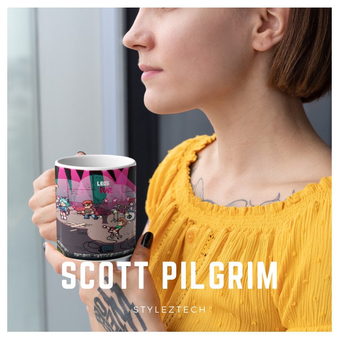Scott Pilgrim Live Concert Coffee Mug - Scott Pilgrim Vs the World ...