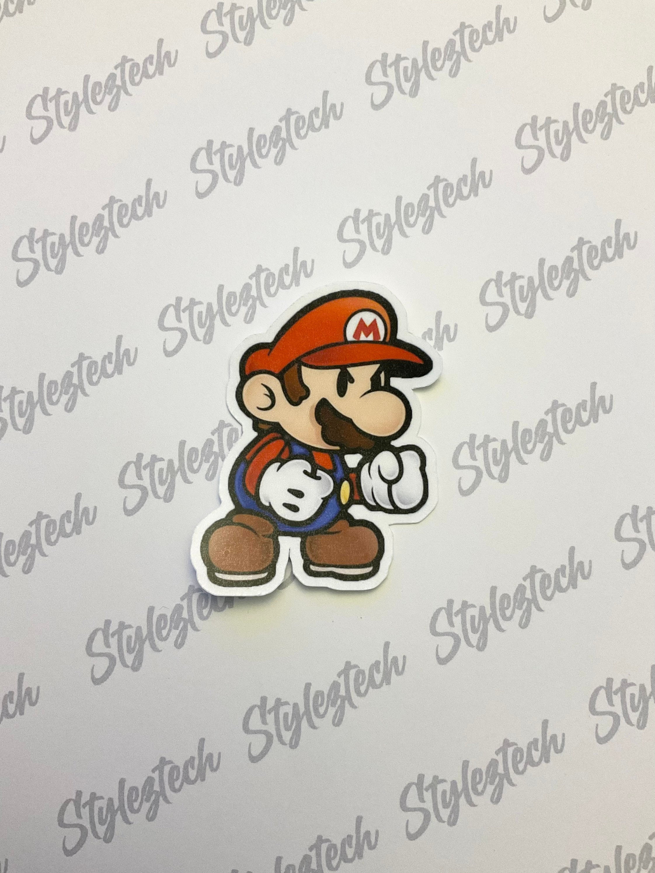 Paper Mario Paper Mario & Friends Stickers - Etsy