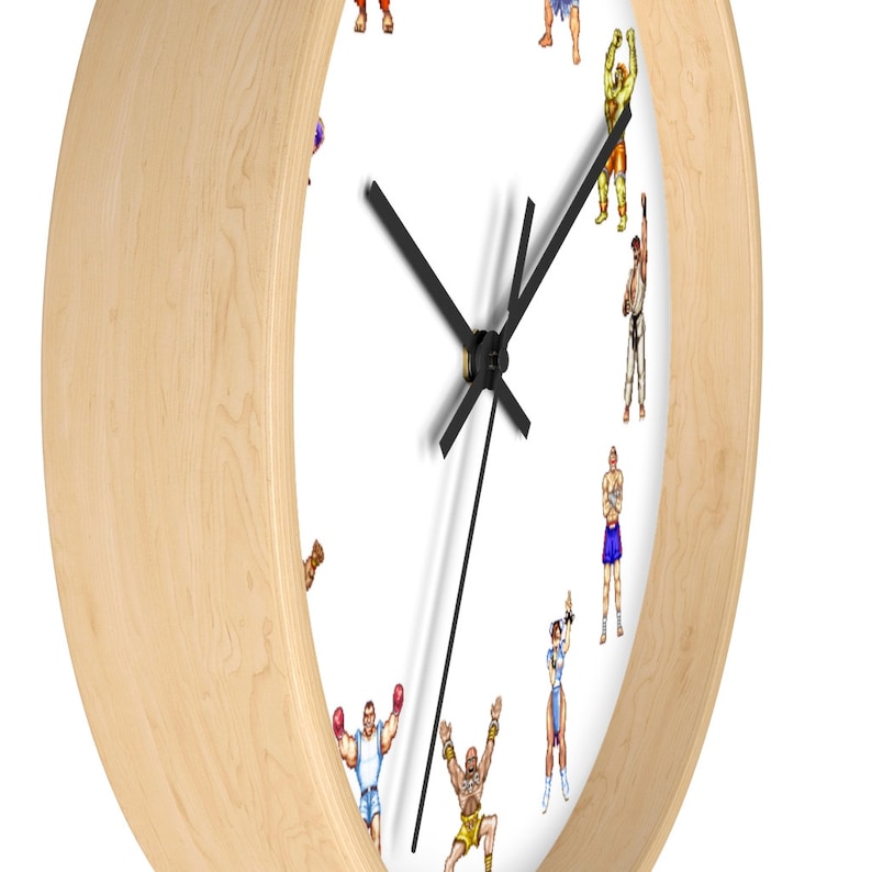 Street Fighter 2 Street Fighter 2 Wall Clock Wall Clock - Etsy
