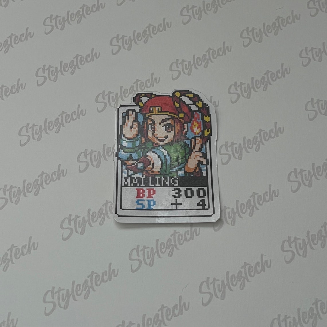 Street Fighter 2 | Card Fighters - Set 8 | Vinyl Stickers | Laptop ...