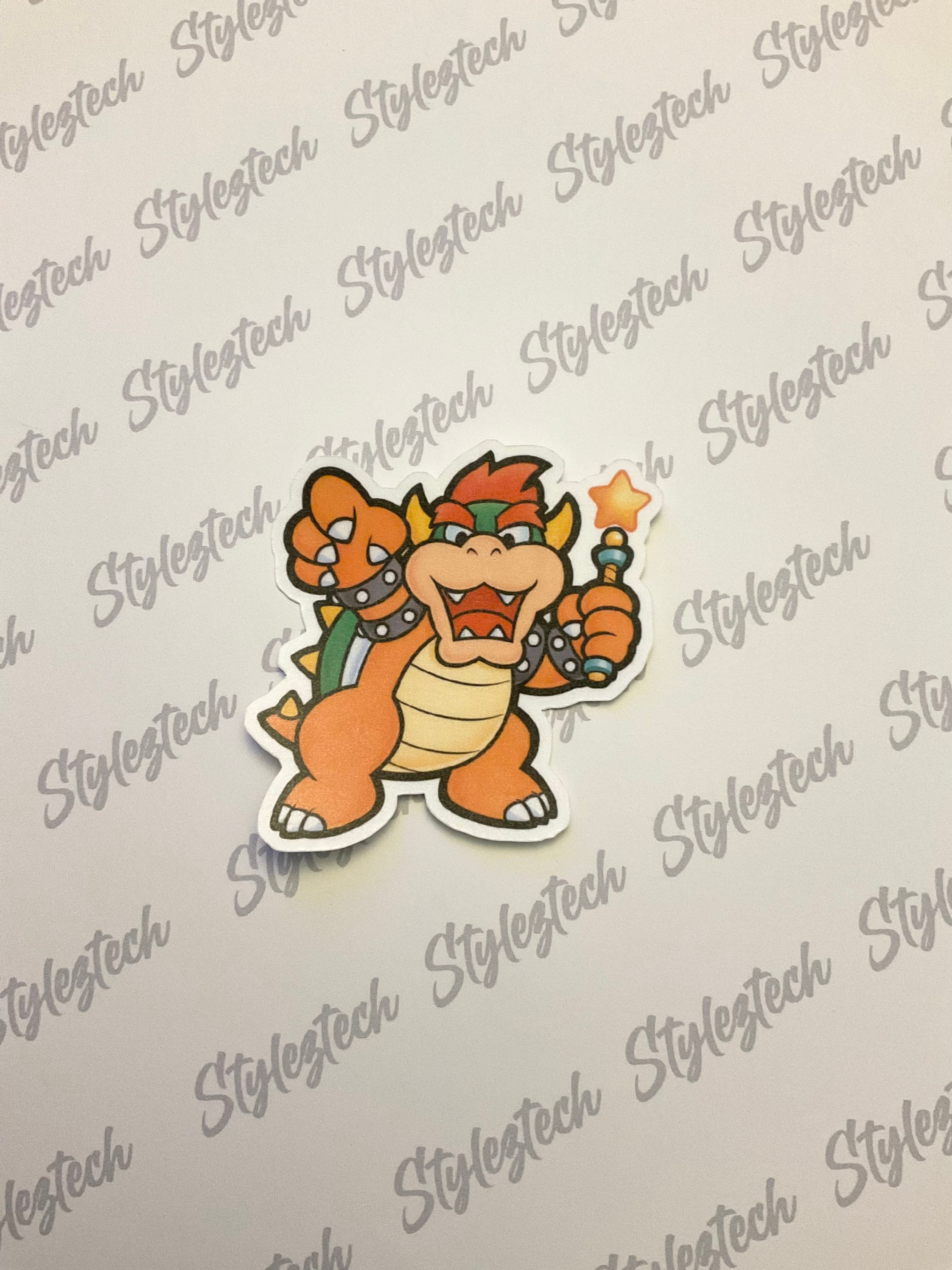 Paper Mario Paper Mario & Friends Stickers - Etsy