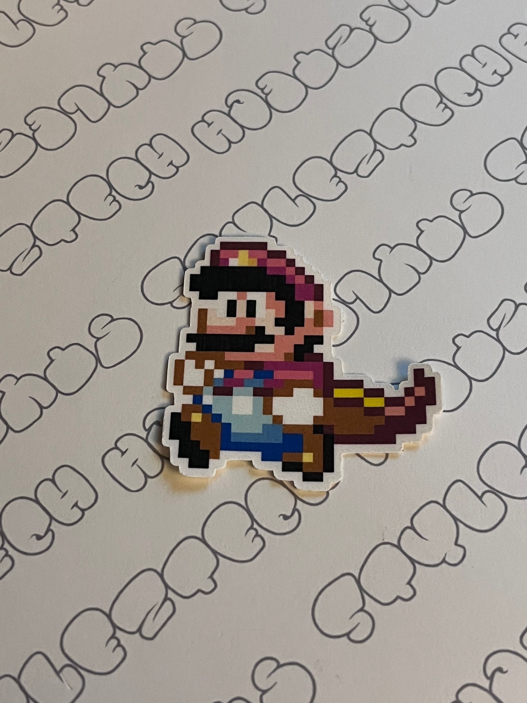 Super Mario World Stickers Super Mario Stickers Vinyl - Etsy