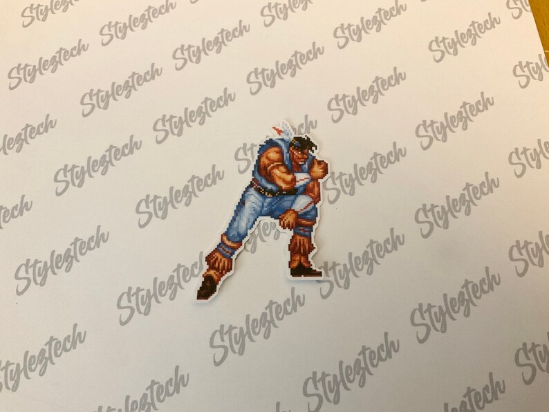 Street Fighter 2 Stickers Set 2 | Etsy