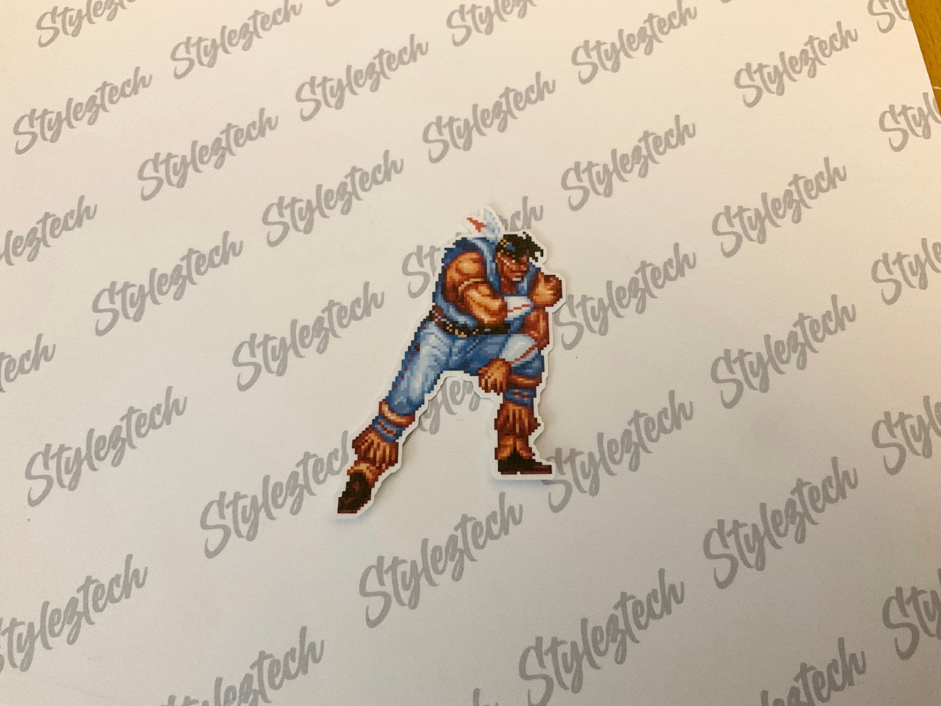 Street Fighter 2 Stickers Set 2 | Etsy