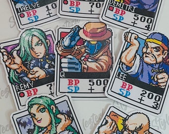 Street Fighter 2 Stickers Set 1 - Etsy
