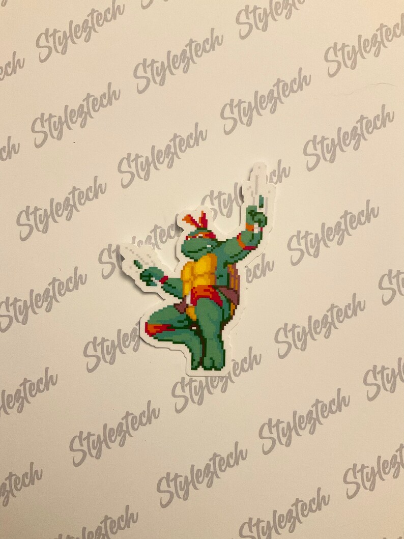 Teenage Mutant Ninja Turtles - Animated Cartoon Stickers - Etsy