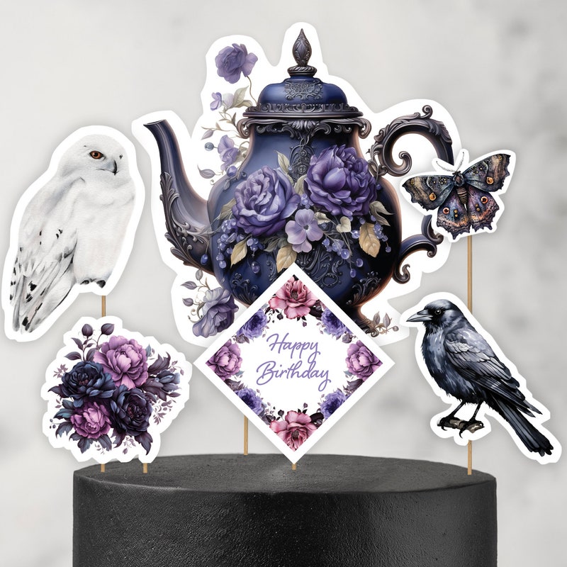 Gothic Cake Topper - Etsy