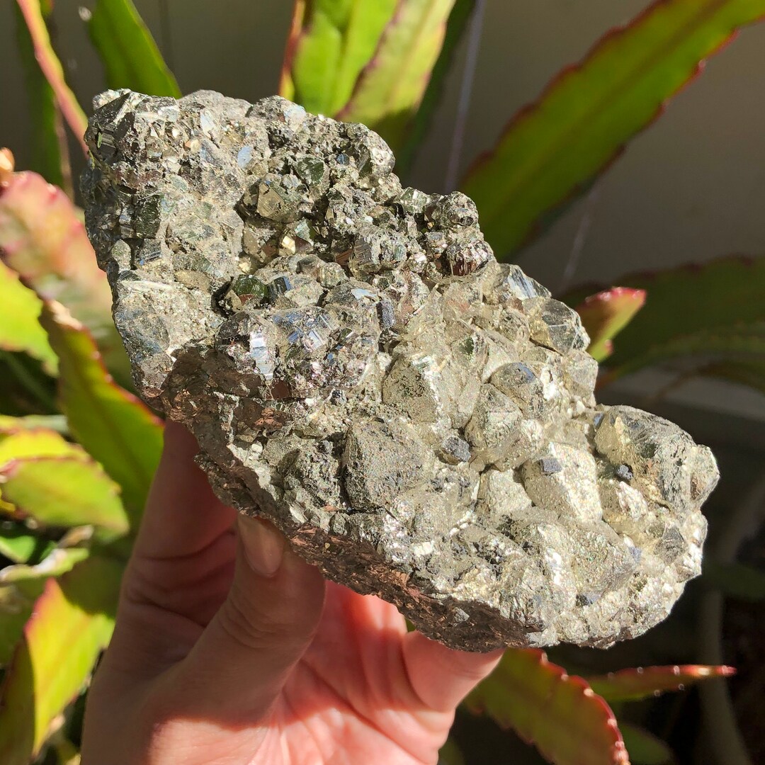 Beautiful Pyrite Peruvian Specimen, Cluster, Natural Crystals From Peru ...