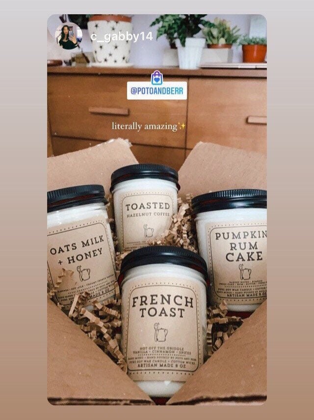 FRENCH TOAST CANDLE breakfast gifts breakfast bar gifts for - Etsy 日本