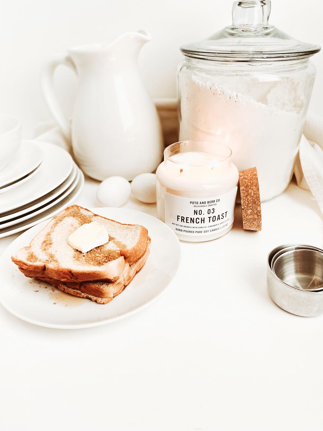 FRENCH TOAST CANDLE Breakfast Gifts Breakfast Bar Gifts for Foodies ...