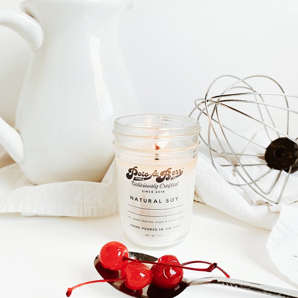 Cherry Candles - Etsy