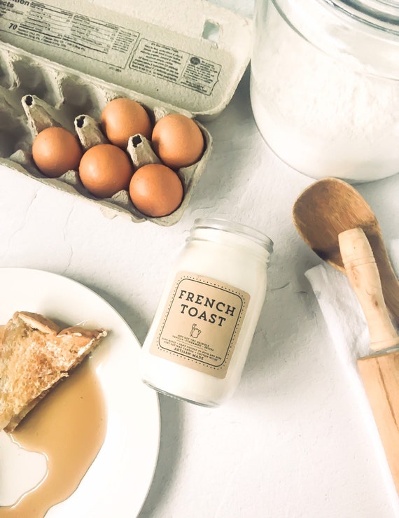 FRENCH TOAST CANDLE breakfast gifts breakfast bar gifts for | Etsy