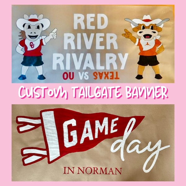 Tailgate Banner - Etsy