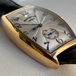 Vintage Franck Muller Geneve Tonneau Curvex 2851 S6 Wrist Watch - Etsy
