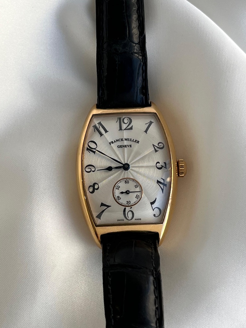 Vintage Franck Muller Geneve Tonneau Curvex 2851 S6 Wrist Watch - Etsy