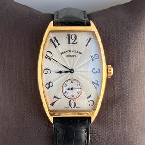 Vintage Franck Muller Geneve Tonneau Curvex 2851 S6 Wrist Watch - Etsy