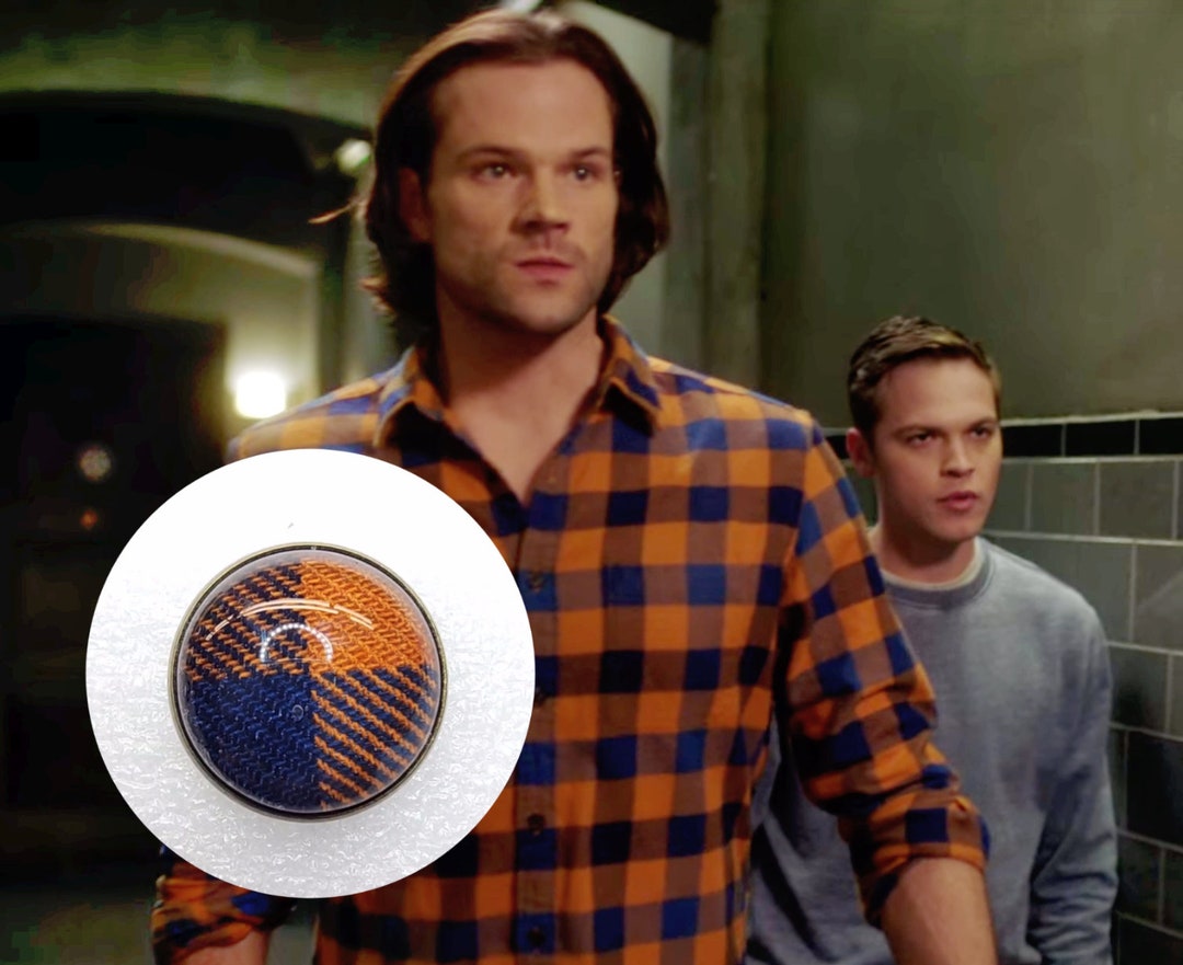 SPN PIN "orange Crush, Large" Made From Screen Accurate Sam Winchester ...