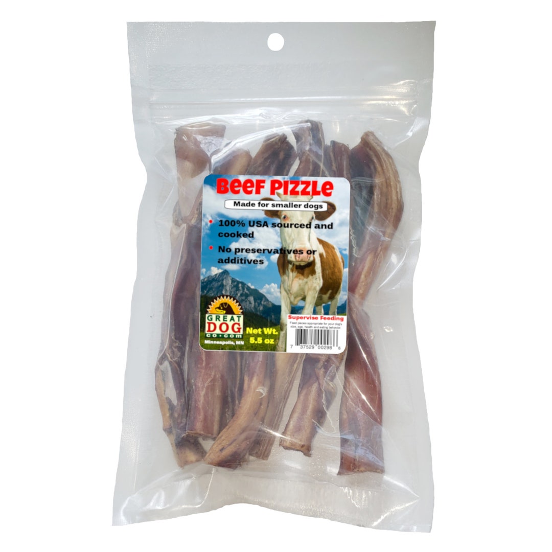Beef Pizzle 5.5 Oz Bag Bully Sticks for Smaller Dogs sourced & Made in ...