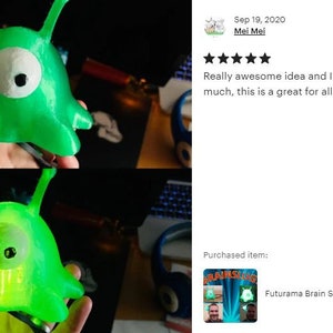 Futurama Brainslug Cosplay, Wearable Brain Slug Hat Eay Costume, Straps ...