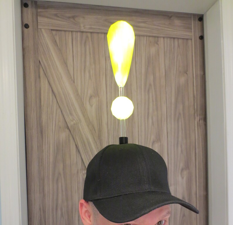 NPC Costume Quest Giver Cosplay Exclamation Mark Hat WOW - Etsy