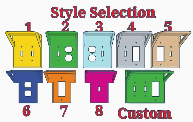 Custom Wall Outlet Shelf Stand Use as a Phone Mount Dock - Etsy