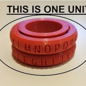 Classic Decoder Ring Caesar Cipher Secret Code Toy Novelty Educational ...