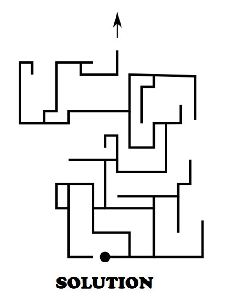 Christmas Tree Maze Puzzle Gift Box, Unique Ornament With Hidden Maze ...