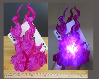 Gambit Flaming Ace of Spades Cosplay Card - Etsy