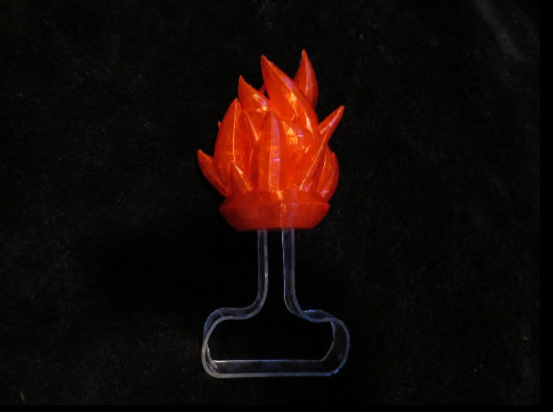 Floating Fireball Prop Wearable Costume Flame LARP Fire - Etsy