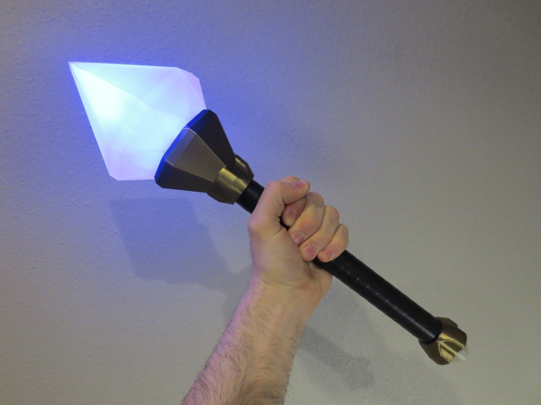 LED Mage Cosplay Staff! Color Changing Light up Scepter/verge/wand ...