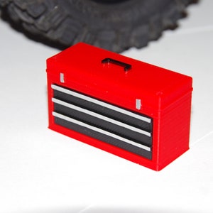 Miniature Tool Box With Simulated Drawers - Etsy