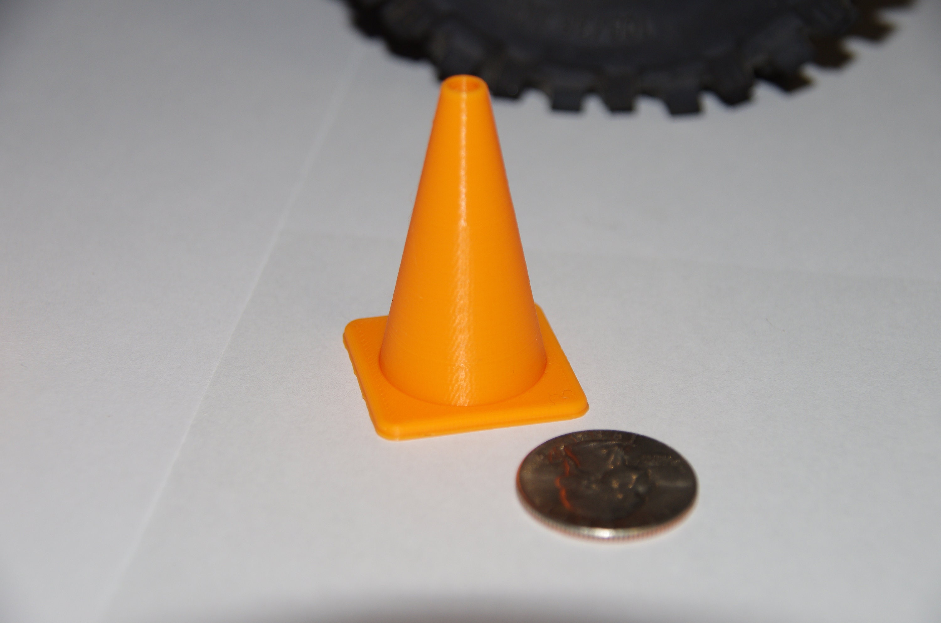 Miniature Orange Safety Cones Set of 5 - Etsy