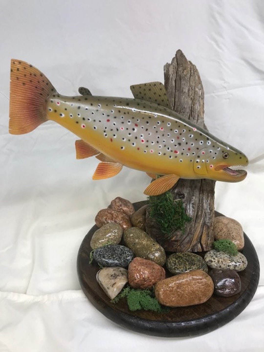 Wooden Fish Carving - Etsy