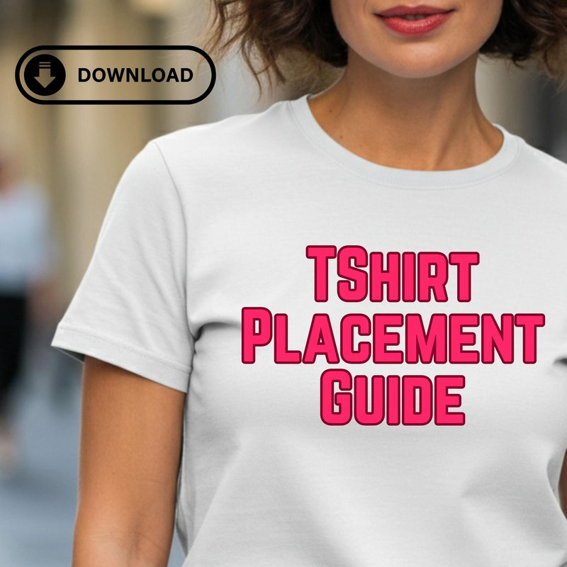 T Shirt Placement Guide - Etsy