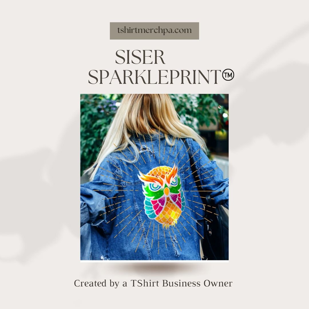 Siser Sparkleprint HTV Heat Transfer Vinyl Use With - Etsy