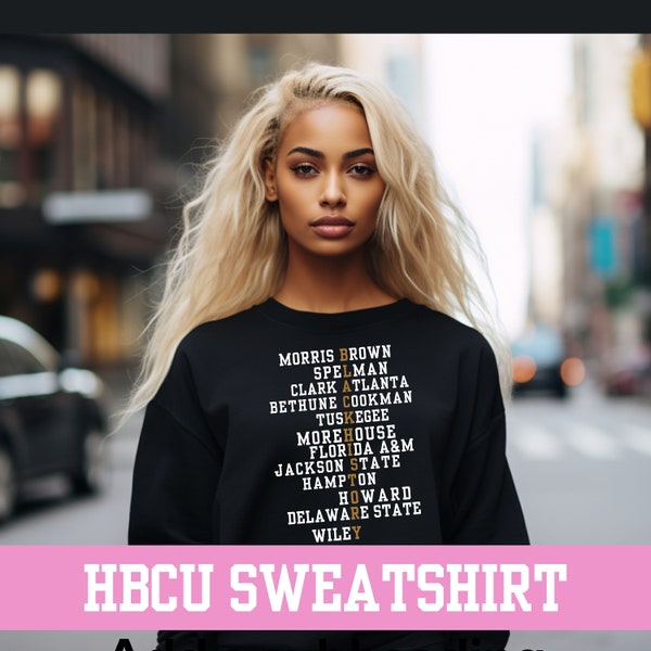 Hbcu Sweatshirt - Etsy
