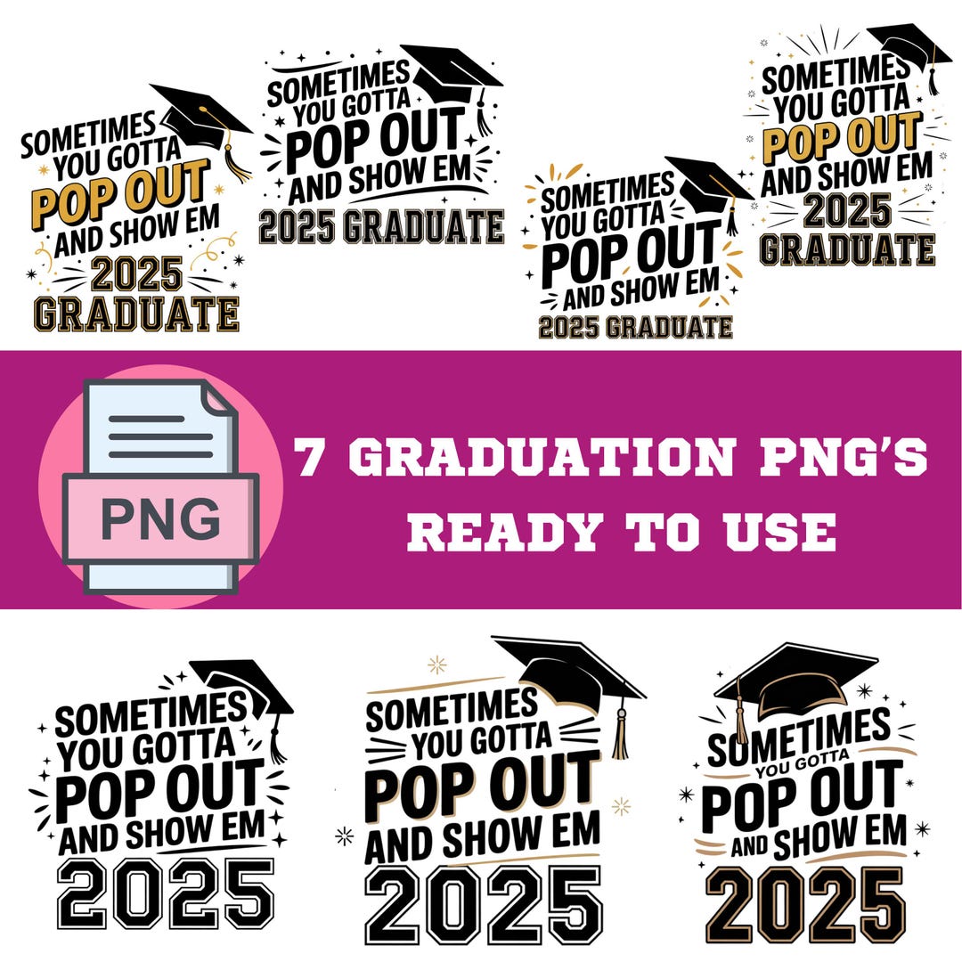 Class of 2025 Graduation SVG Bundle | Senior Graduation Cap Cut Files ...
