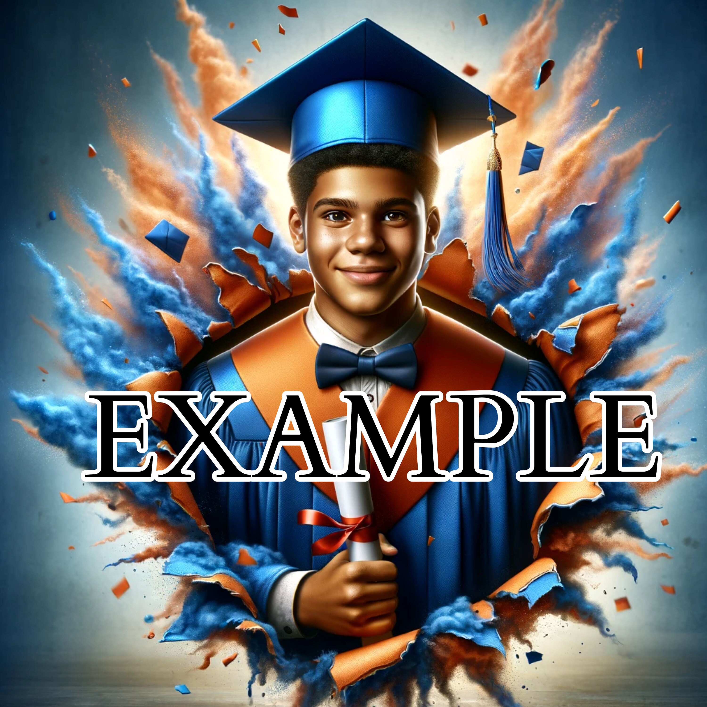 Graduation Annoucement AI Graduation Invitation Prompt - Etsy