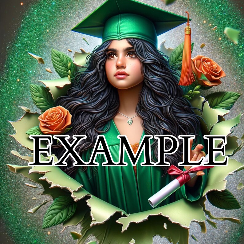 Graduation Annoucement AI Graduation Invitation Prompt - Etsy