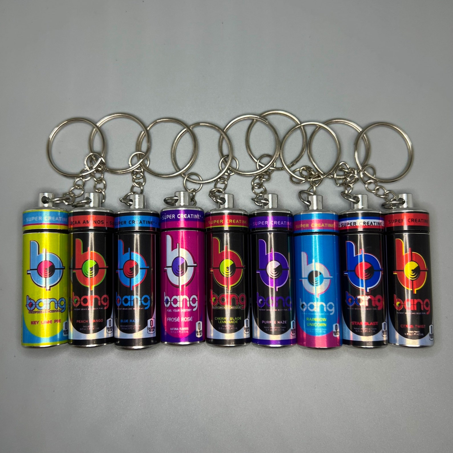 Mini Bang Energy Key Chain Energy Drink Pill Box W/ - Etsy