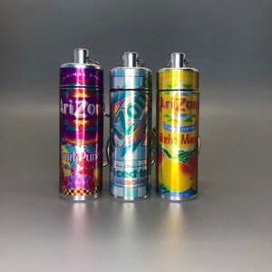 Mini Arizona Iced Tea Can Key Chains Pill Box W/ Bottle Opener Mini ...