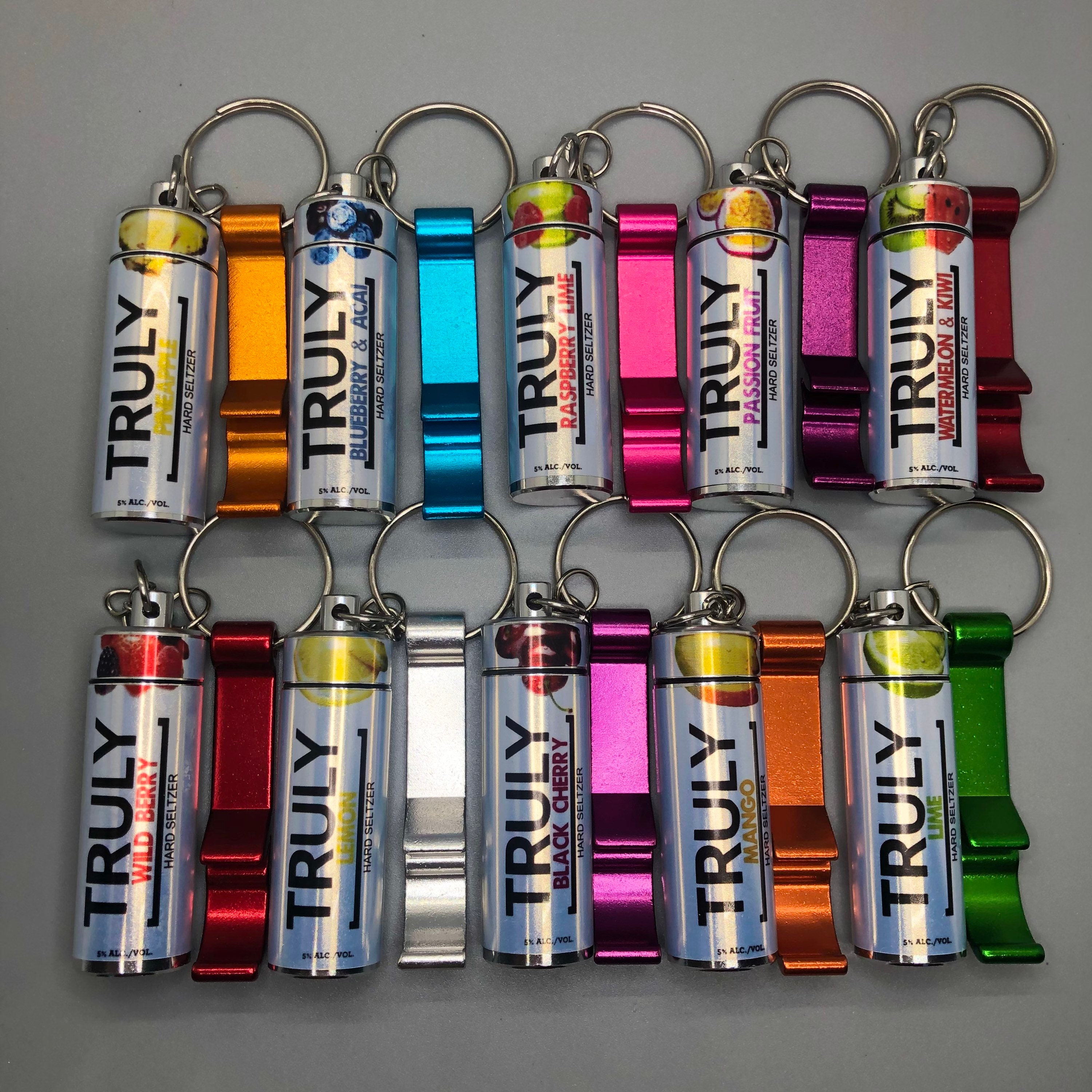 Mini Truly Hard Seltzer Can Key Chains Pill Box W/ Bottle | Etsy