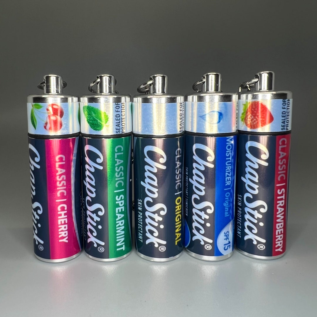 Chapstick Key Chain Pill Box W/ Matching Bottle Opener Aluminum ...