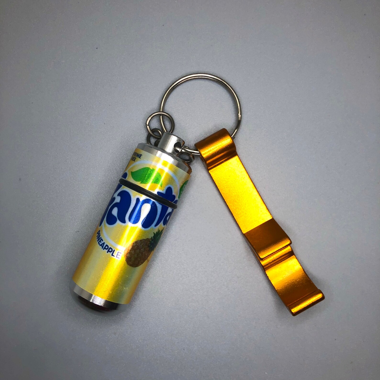 Mini Fanta Soda Can Key Chains Pill Box W/ Bottle Opener | Etsy